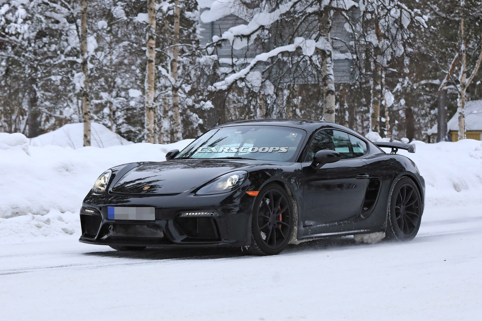 Porsche 718 Cayman GT4 Scooped With A Possible 4.0L Flat-Six [New ...