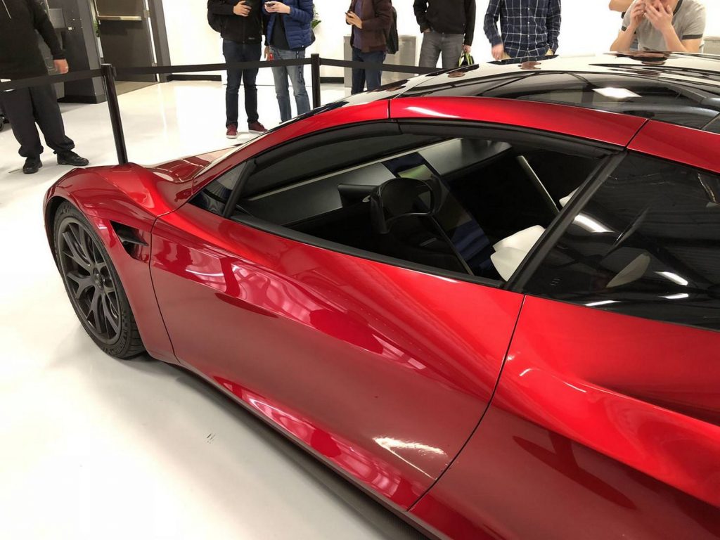 New Tesla Roadster Looks Simply Stunning Under The Right Light | Carscoops