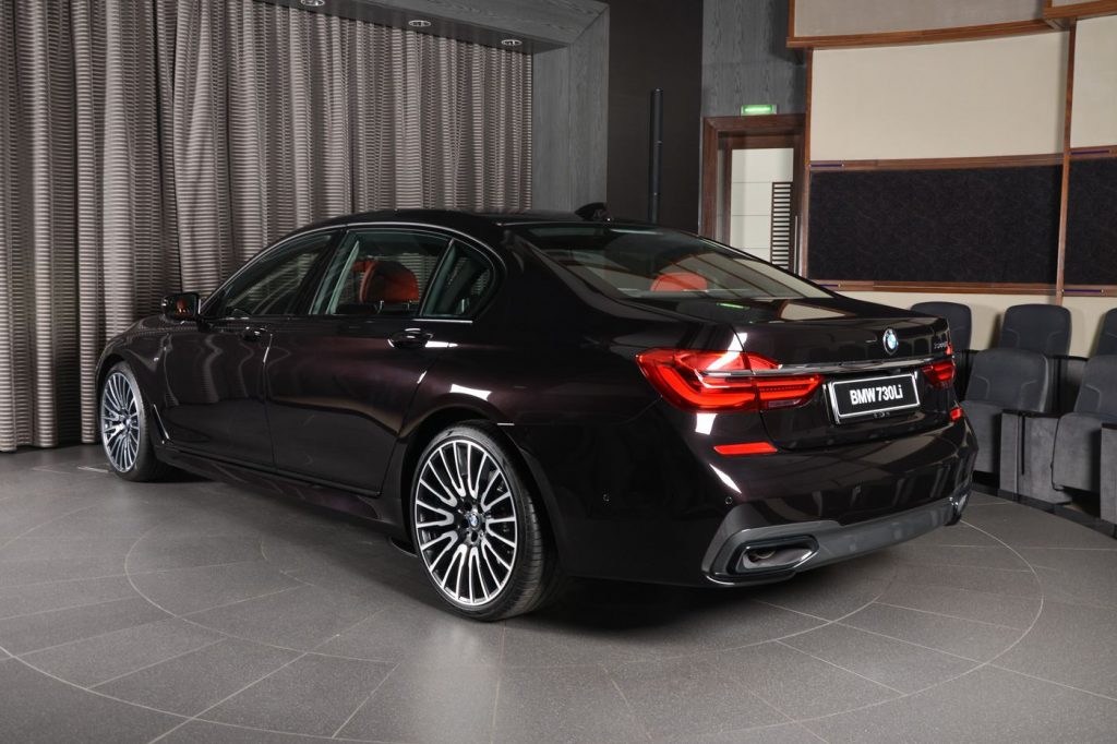 Ruby Black Metallic BMW 730Li Is Downsizing At Its Finest | Carscoops