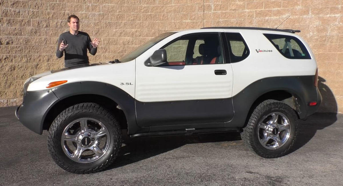Isuzu’s VehiCROSS Is A Suprisingly Bold SUV From The 1990s | Carscoops