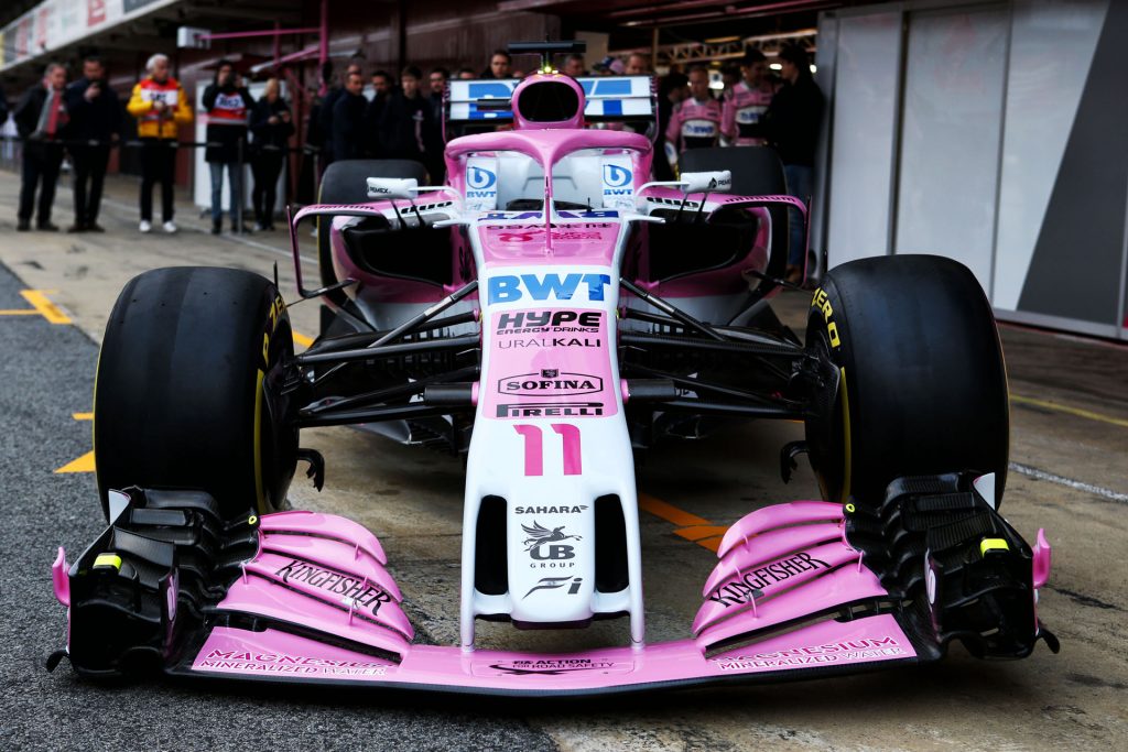 Force India F1 Reveals Its Very Pink New VJM11 | Carscoops