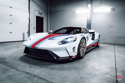 Ford GT With Martini Livery And Vossen Wheels Is Pure Automotive P@rn ...