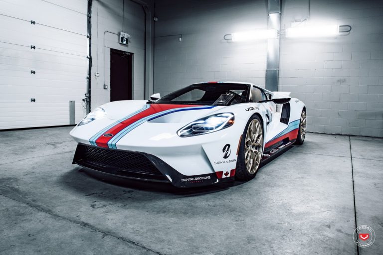 Ford GT With Martini Livery And Vossen Wheels Is Pure Automotive P@rn ...