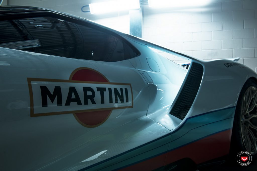 Ford GT With Martini Livery And Vossen Wheels Is Pure Automotive P@rn ...
