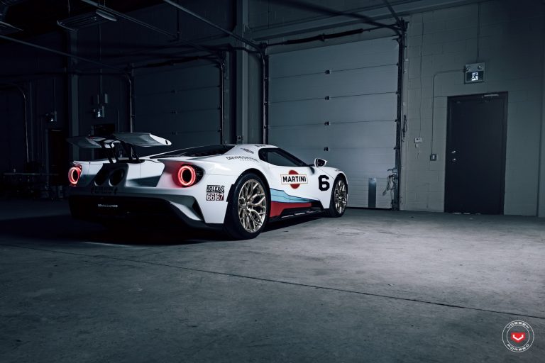 Ford GT With Martini Livery And Vossen Wheels Is Pure Automotive P@rn ...