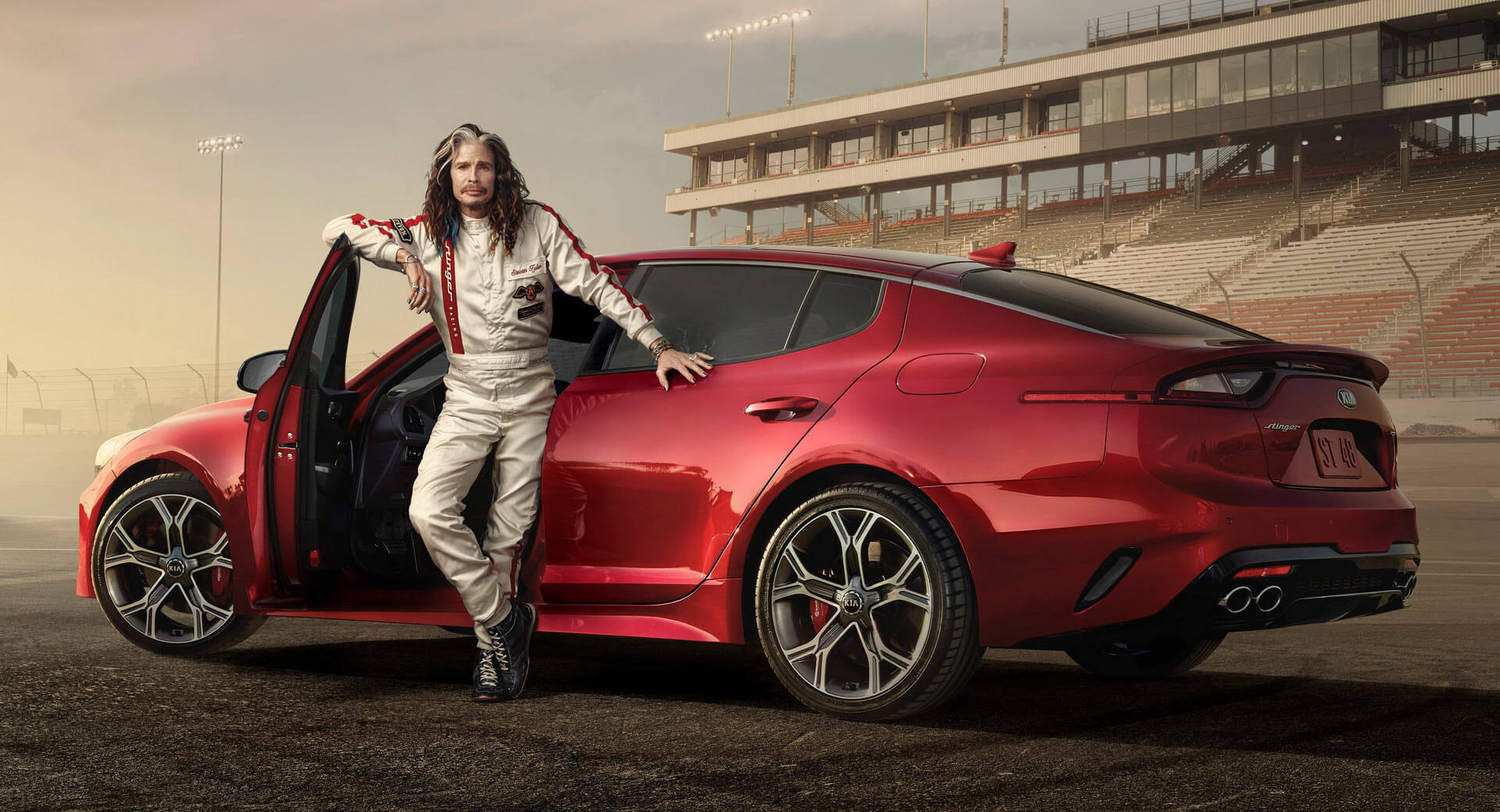 Dream On: Aerosmith’s Steven Tyler Joins Emerson Fittipaldi In Kia’s ...
