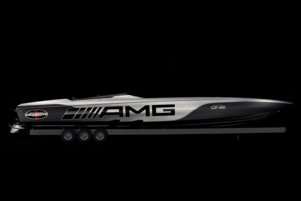 3,100HP Cigarette Racing 515 Boat Is Inspired By Mercedes-AMG Project ...