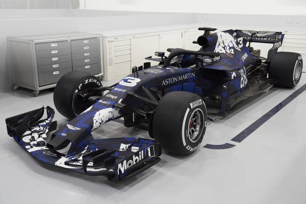Aston Martin Red Bull Racing Reveals New RB14 In Special Test Livery ...