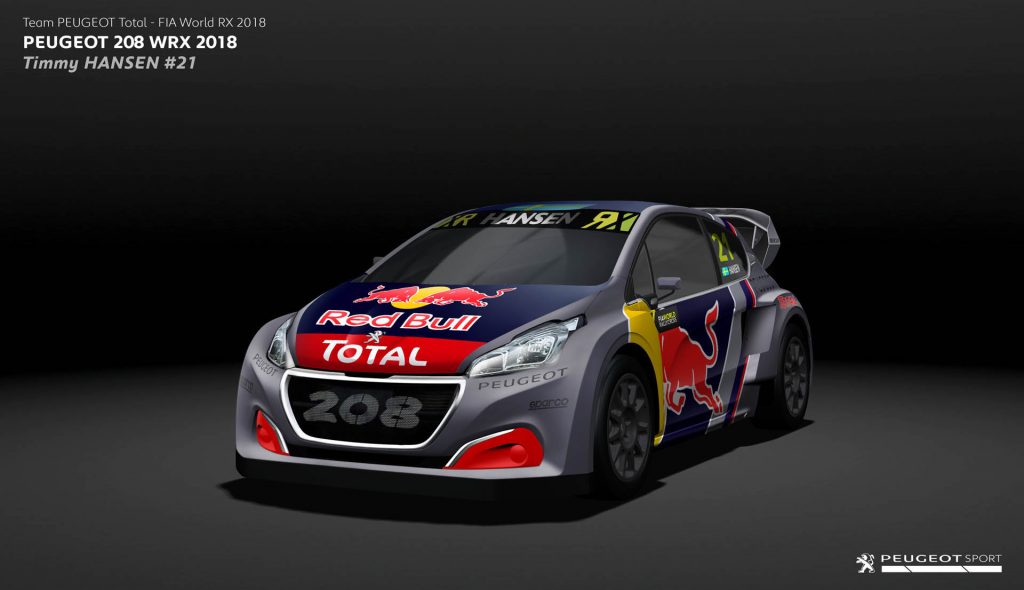 Peugeot Rolls Out New 208 WRX Rallycross Racer | Carscoops
