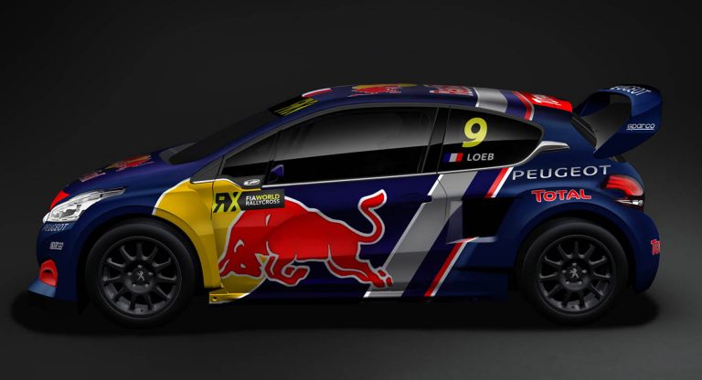Peugeot Rolls Out New 208 WRX Rallycross Racer | Carscoops