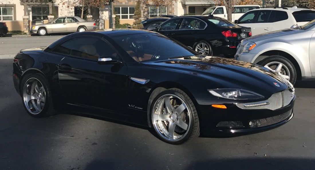 World’s Only V12-Powered Fisker Tramonto Is A 700HP Souped-Up SL55 AMG ...