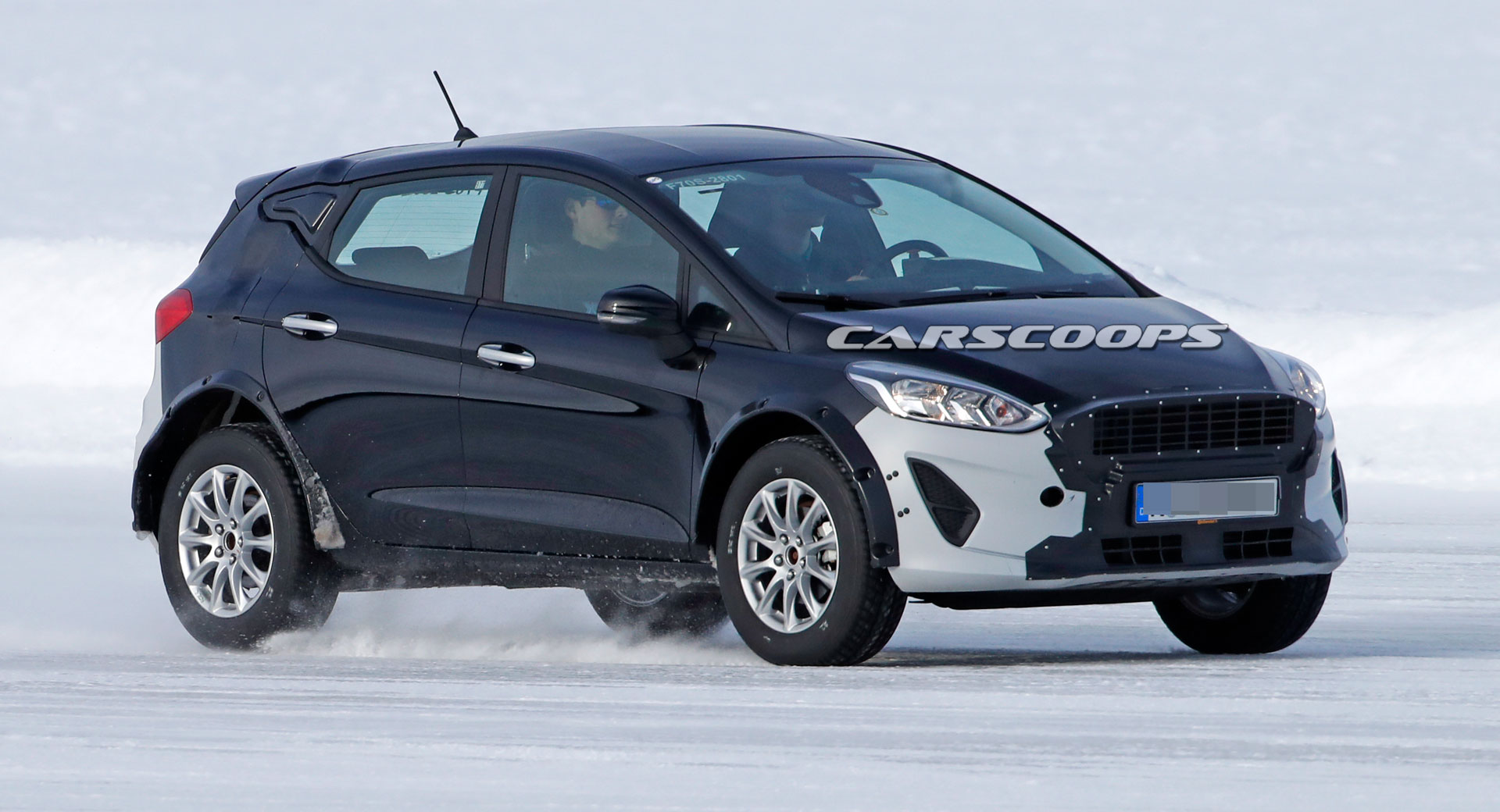 This Jacked Up Fiesta Could Be A Test Mule For Ford’s ‘Baby’ Bronco SUV ...