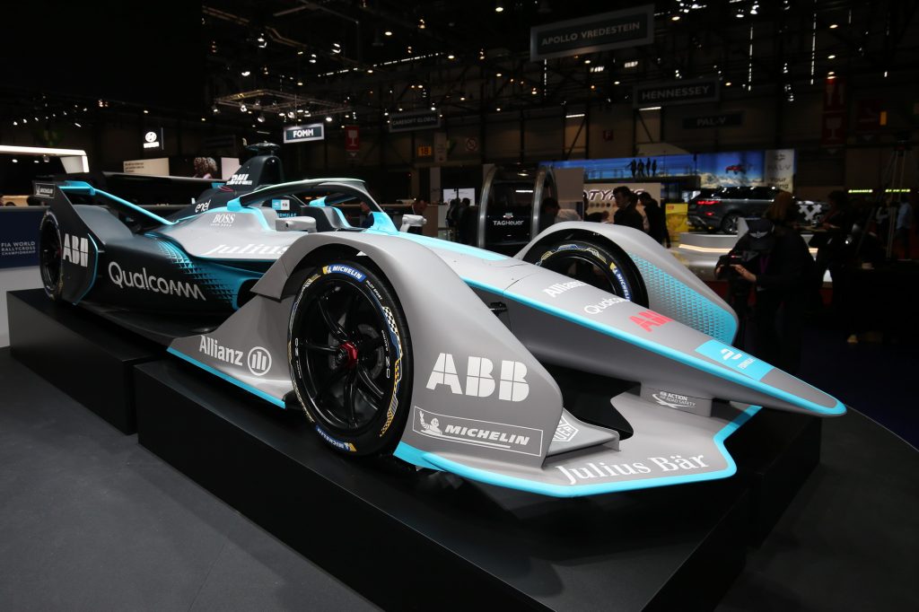 Formula E Gen2 Racer Shows Geneva The Speed Of Progress | Carscoops