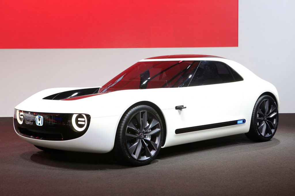 Honda Imagines A Retrolicious Sports EV Coupe For 2020 | Carscoops