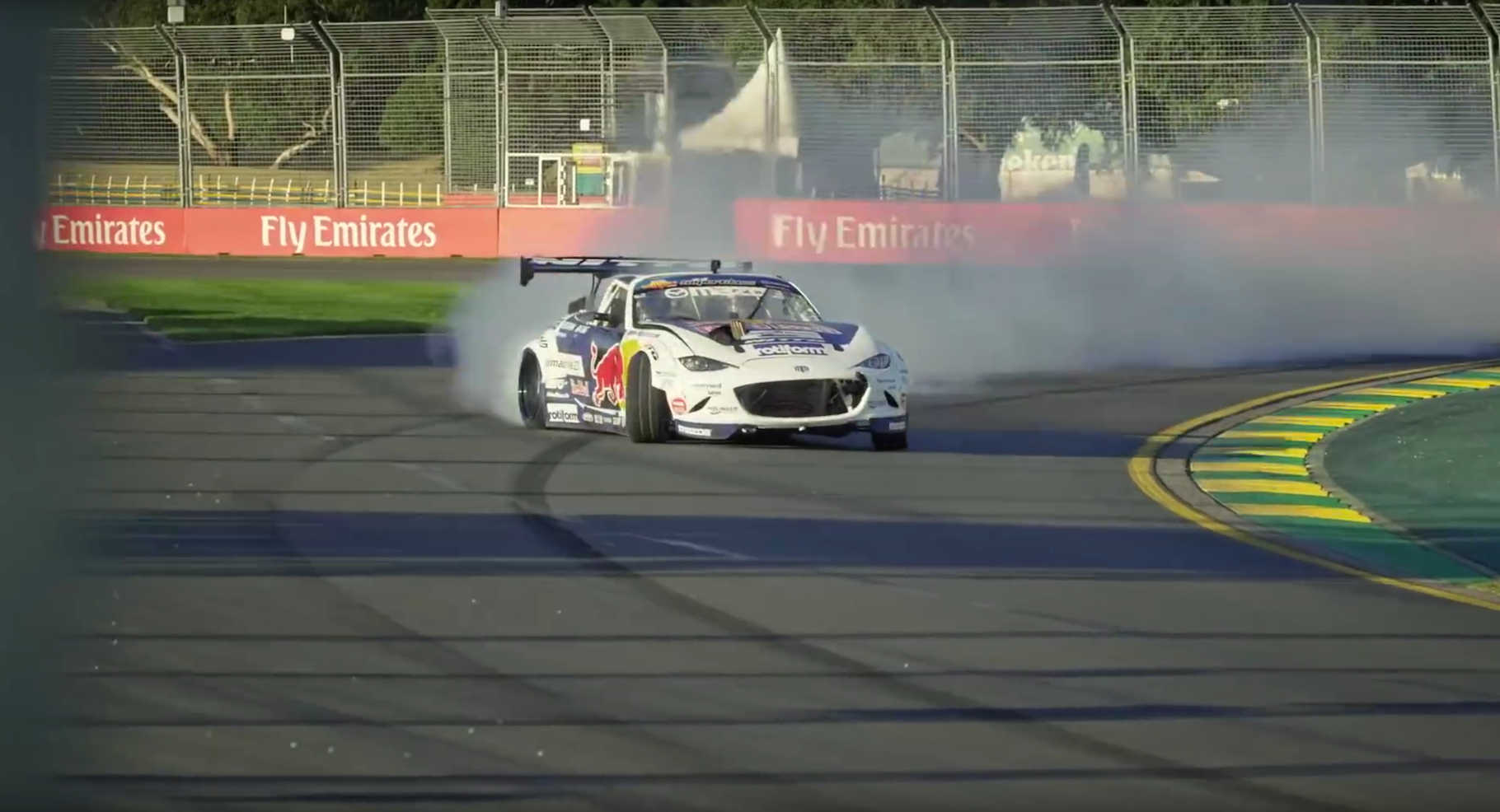 Watch 1,200HP Four-Rotor Miata Drifting In Melbourne’s Grand Prix ...