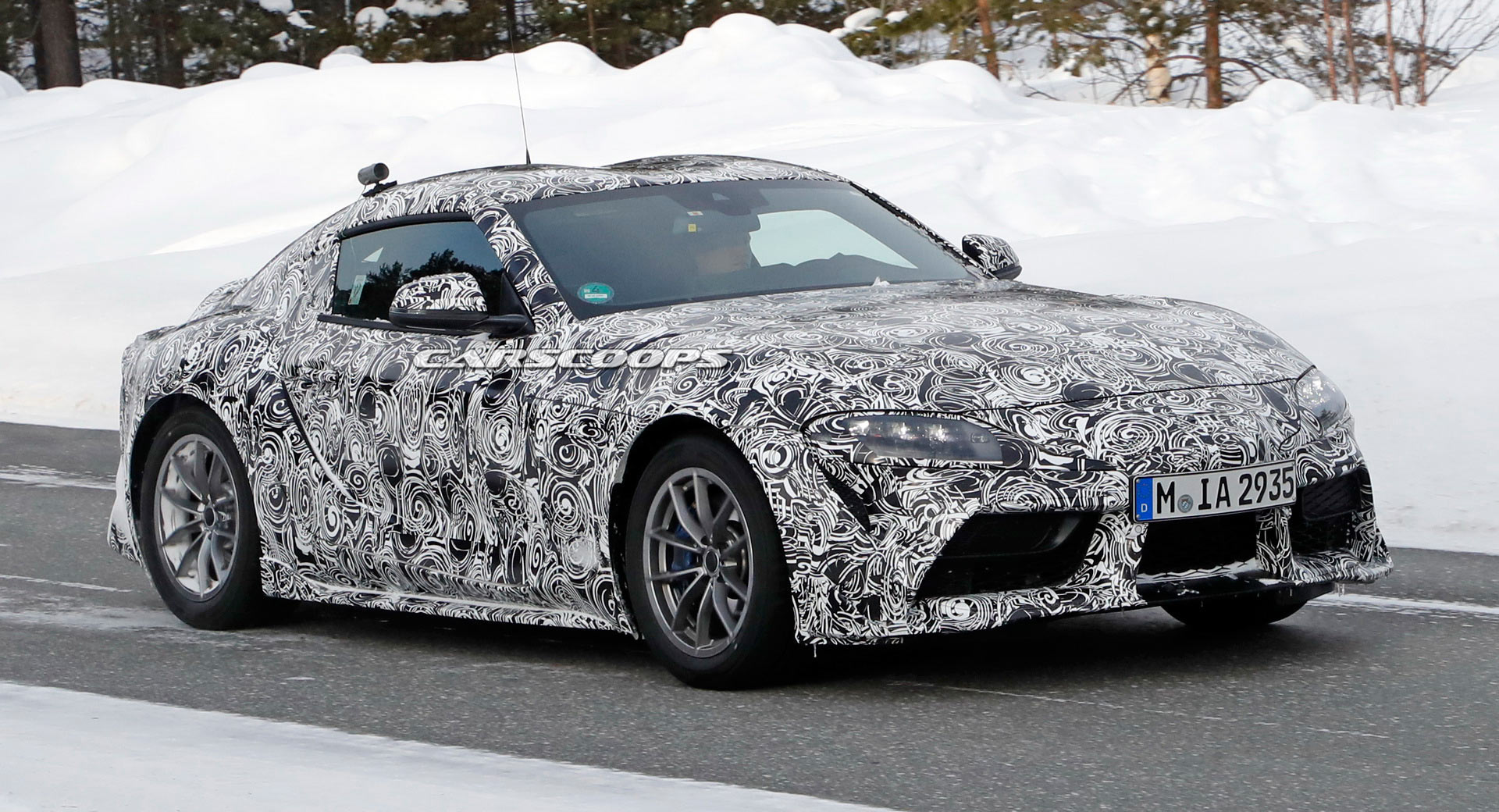 Scoop: Take A Look At 2019 Toyota Supra’s Production Bodywork | Carscoops