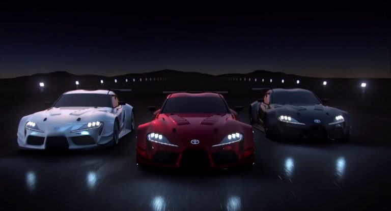 First Video Of Toyota GR Supra Concept Shows It In The Virtual World ...