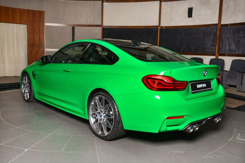 BMW M4 Coupe With M Performance Kit In Signal Green Looks Radioactive ...