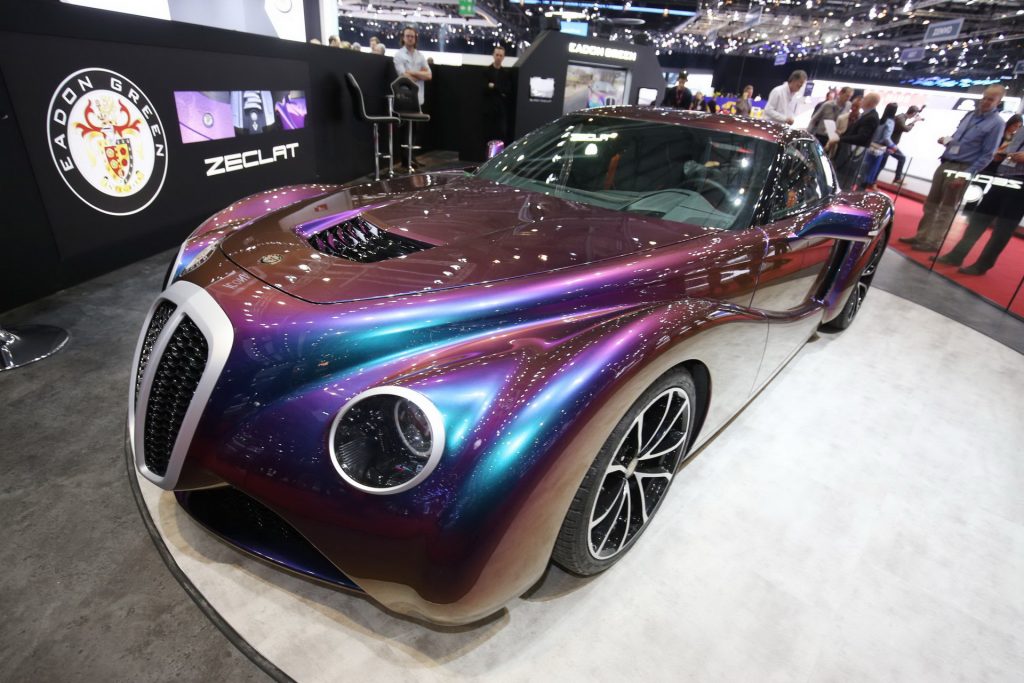 Eadon Green Zeclat Is A Corvette C7 In Weird Retro Drag | Carscoops