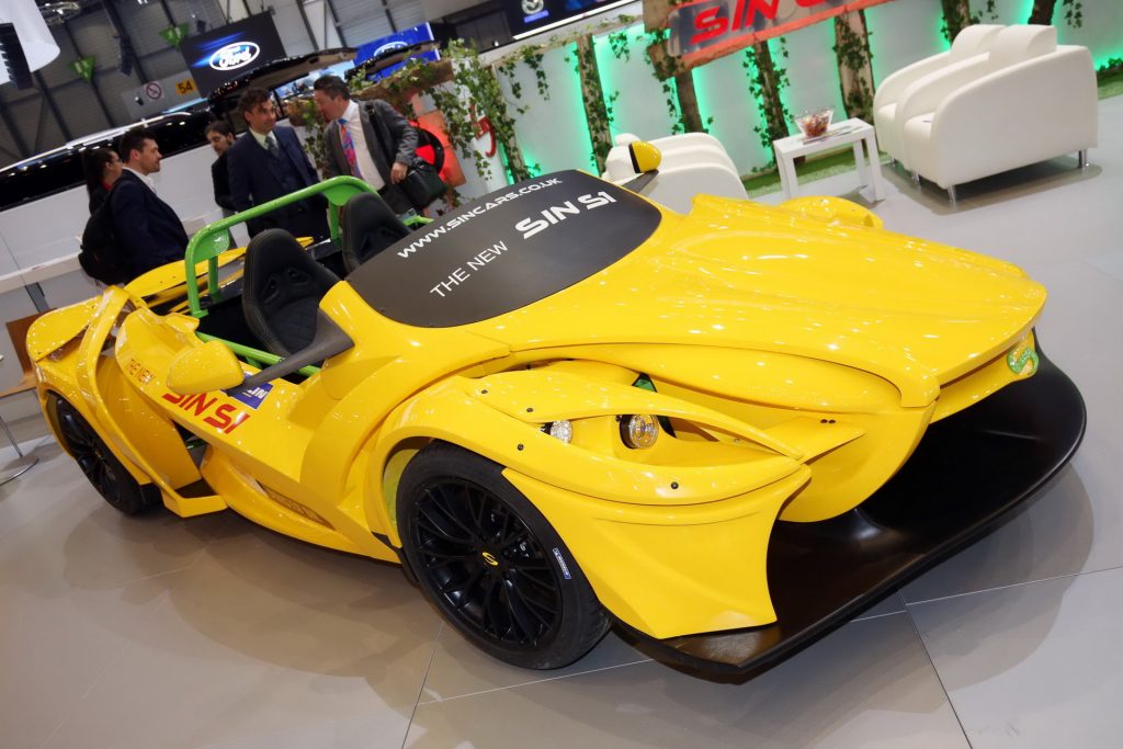 Two-Face Sin Cars S1 Just Might Be The Ugliest Car In Geneva | Carscoops