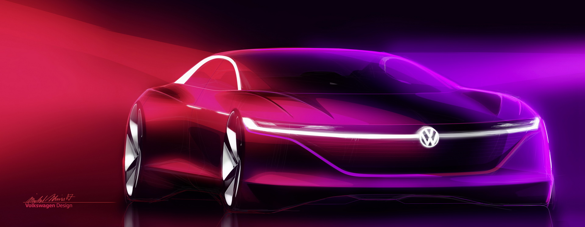 VW I.D. Vizzion Is A Concept For A New, Electrified Phaeton In 2022 ...