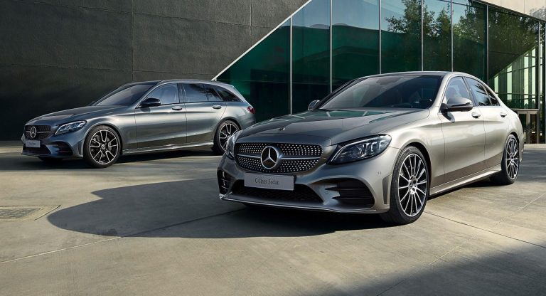 Facelifted Mercedes C-Class Saloon And Estate Go On Sale In Europe ...