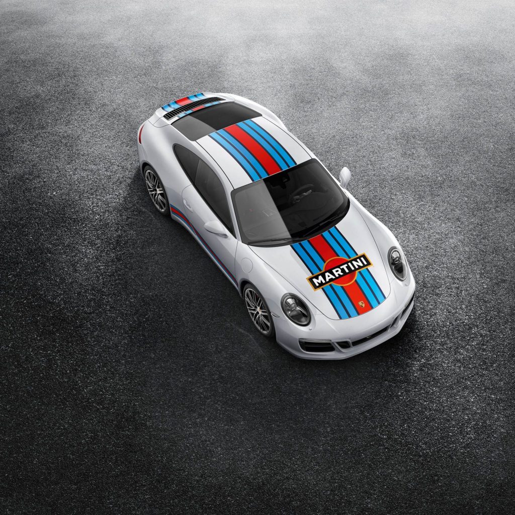 Deck Out Your New 911 In Martini Racing Stripes | Carscoops