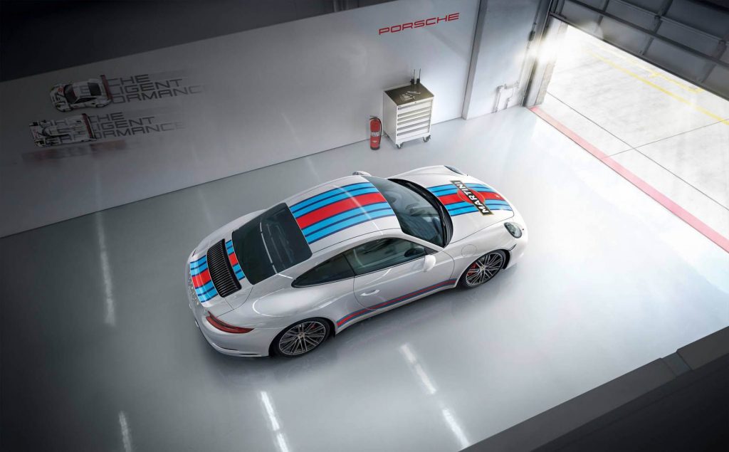 Deck Out Your New 911 In Martini Racing Stripes | Carscoops