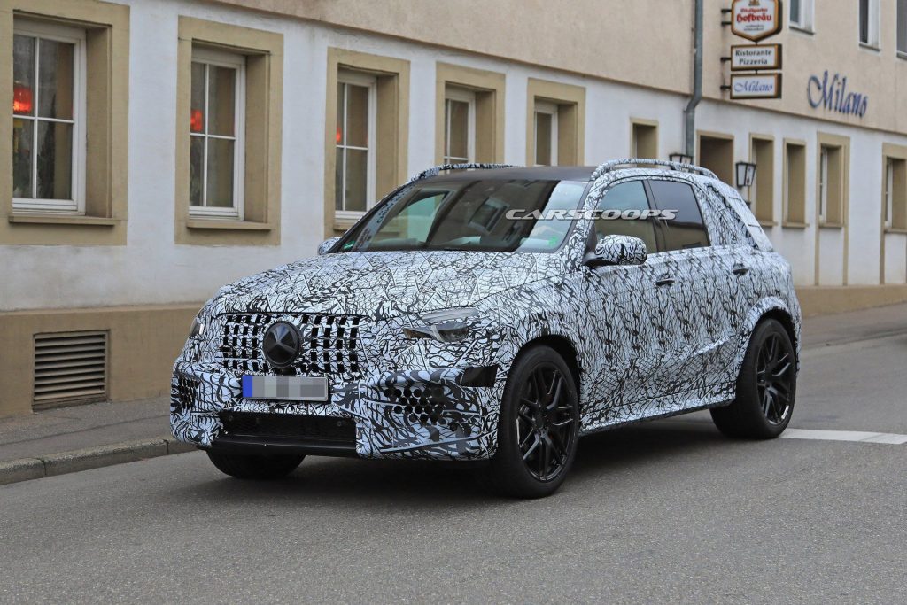 Mercedes-AMG GLE 63 Spied Hiding 571 HP Behind Its Panamericana Grille ...