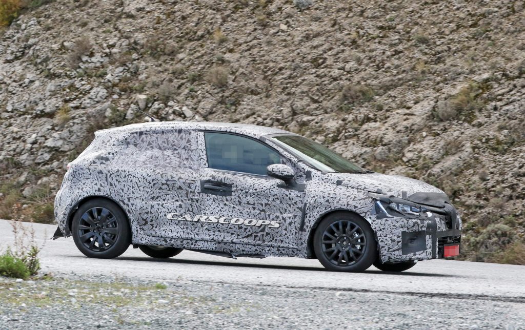 2019 Renault Clio Makes Its Spy Debut, Looks Like A Mini Megane | Carscoops