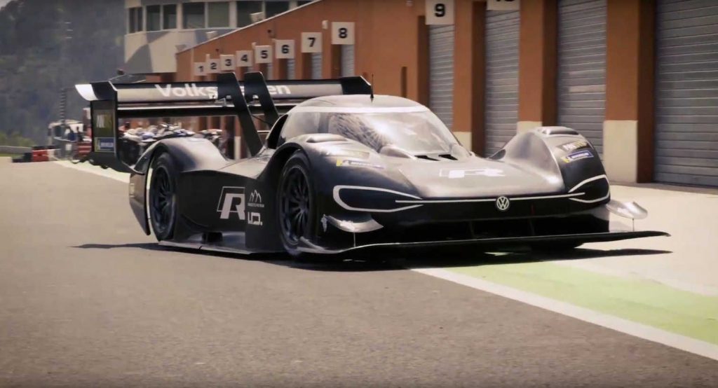 Volkswagen ID R Pikes Peak Race Car Looks Like A Silent Killer | Carscoops