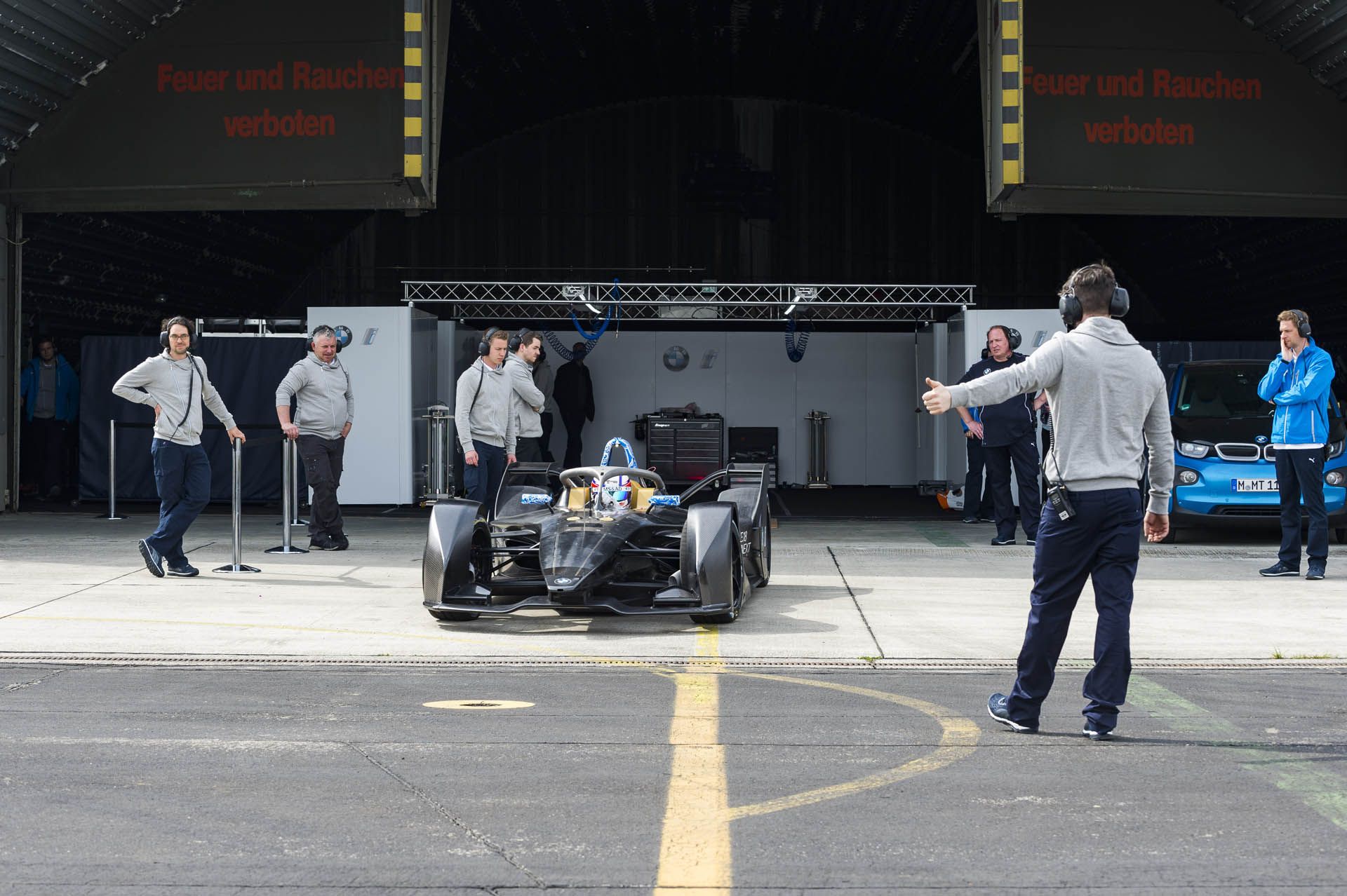 BMW iFE.18 Electric Racer Hits The Track For The First Time | Carscoops