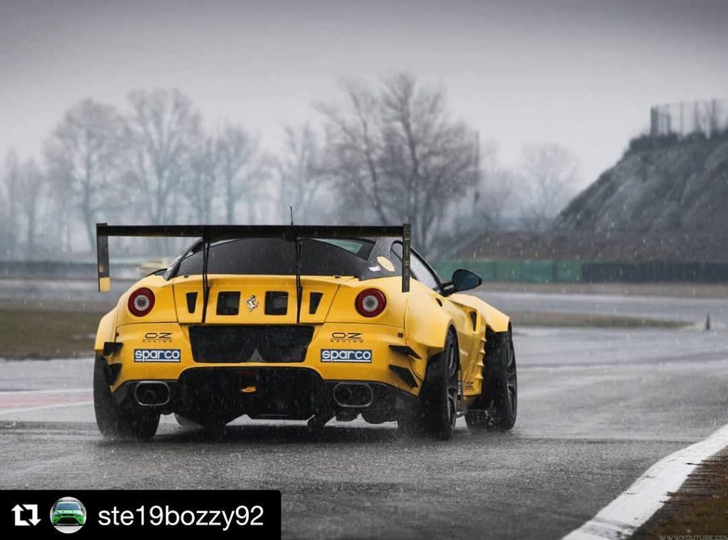 800 HP Twin-Turbo Ferrari 599 Drift Car Puts Up A Tire-Shredding Show ...