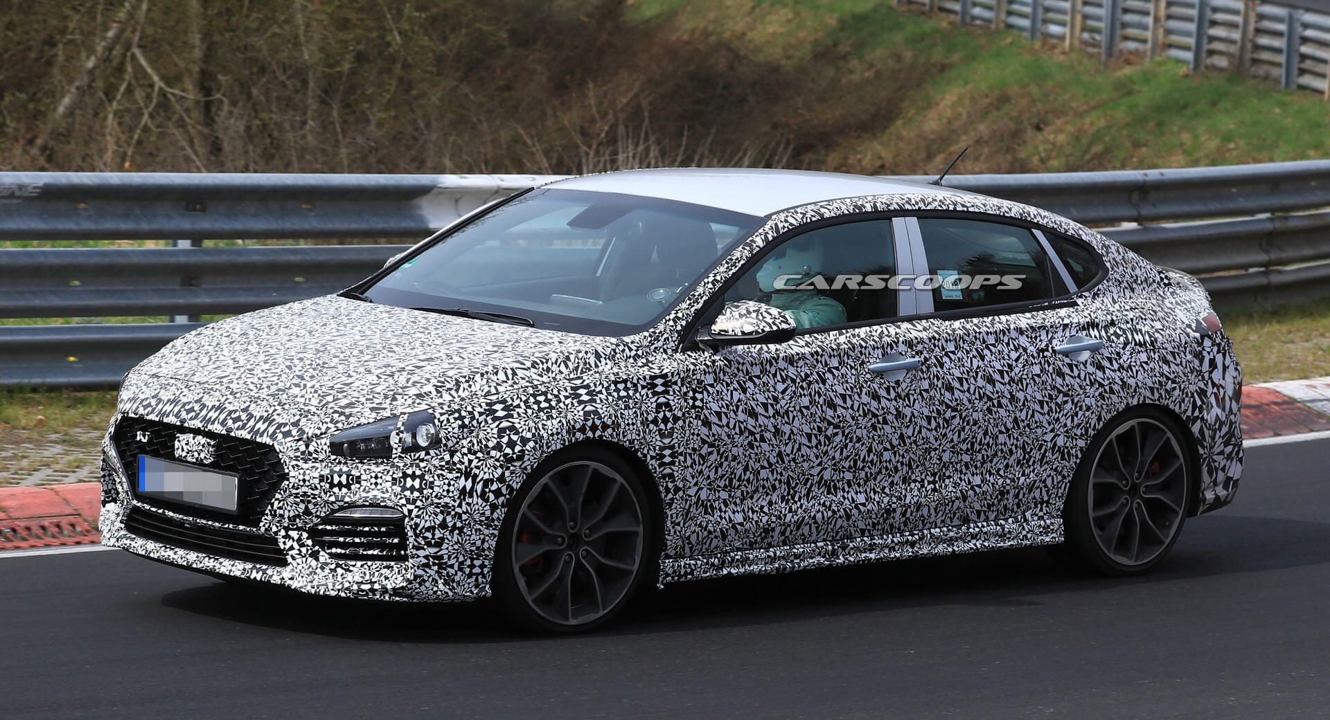 Hyundai i30 N Fastback Drops Heavy Camo For Track Tests | Carscoops