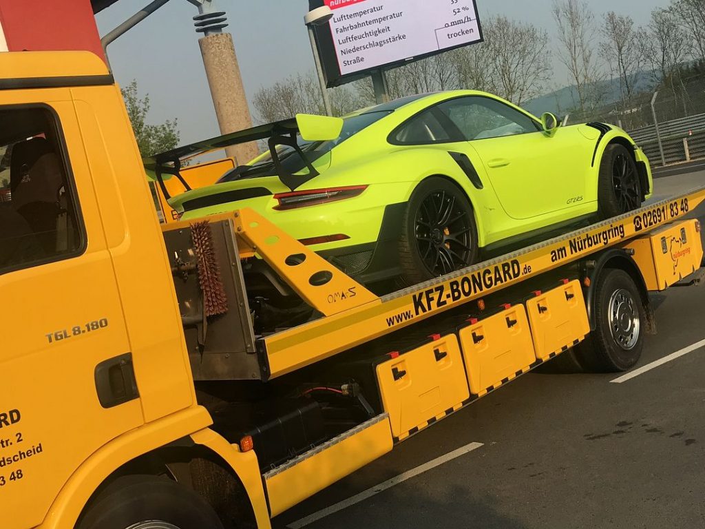Porsche 911 GT2 RS Crashes On The ‘Ring 3 Days After Delivery | Carscoops