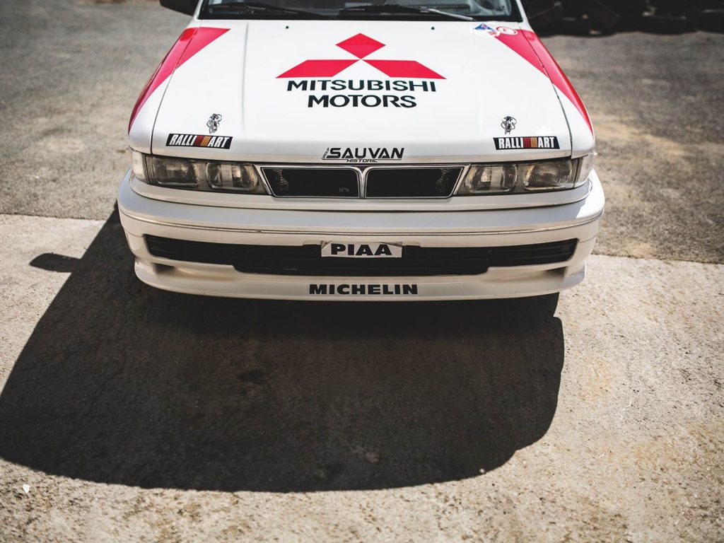 Relive Mitsubishi’s Glory Days In This 1990 Galant VR-4 Group A Rally ...
