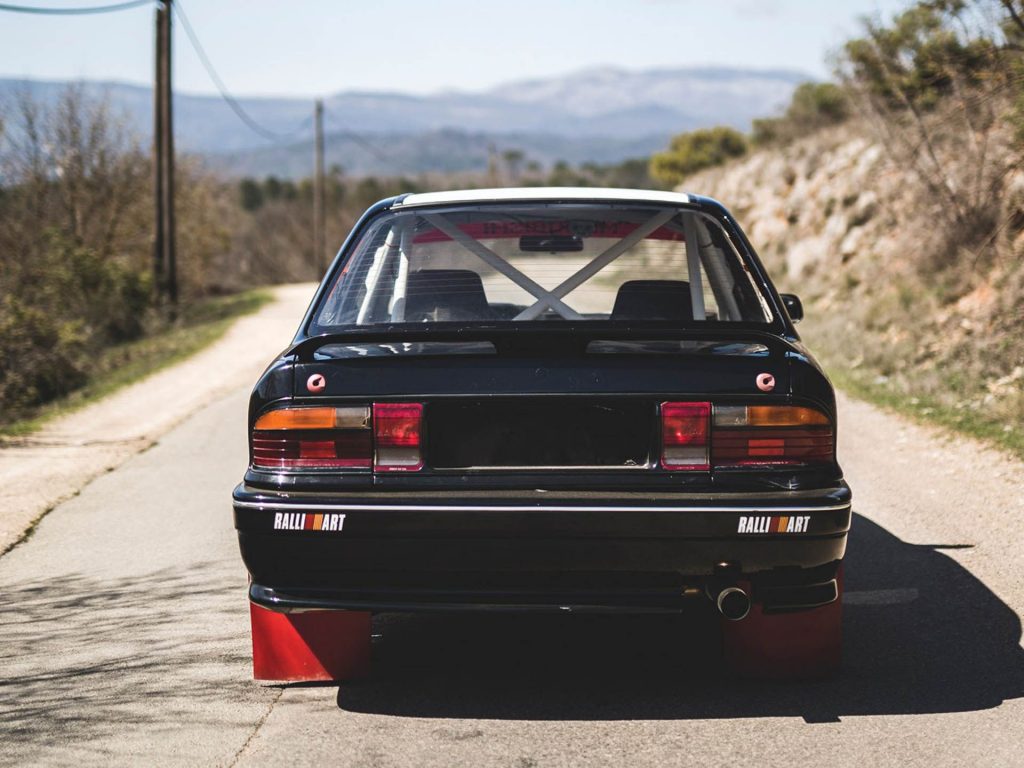 Relive Mitsubishi’s Glory Days In This 1990 Galant VR-4 Group A Rally ...