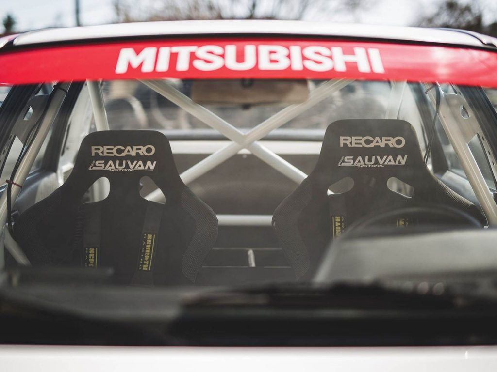 Relive Mitsubishi’s Glory Days In This 1990 Galant VR-4 Group A Rally ...