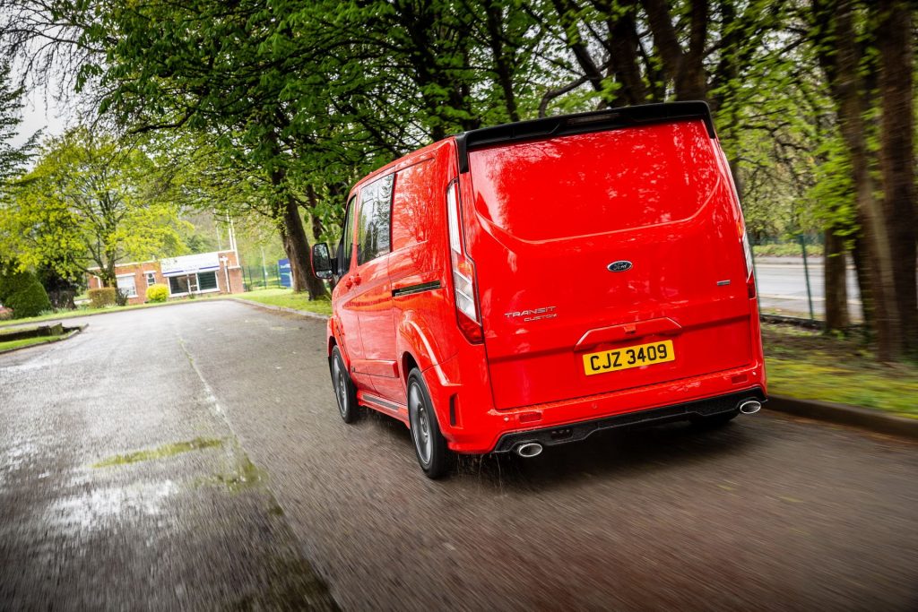 Rally-Inspired MS-RT Ford Transit Custom Is Soccer Dad’s Van | Carscoops