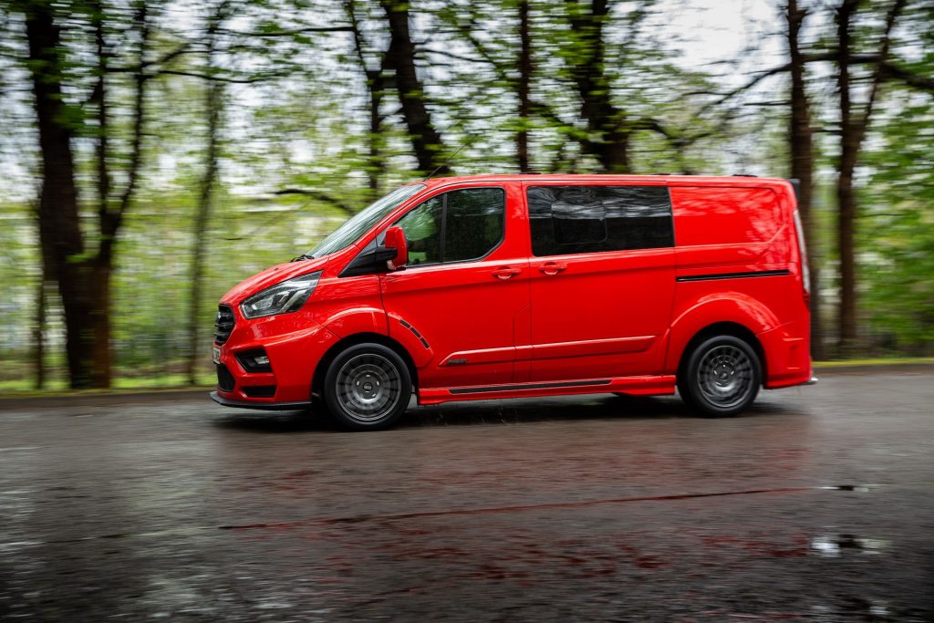 Rally-Inspired MS-RT Ford Transit Custom Is Soccer Dad’s Van | Carscoops