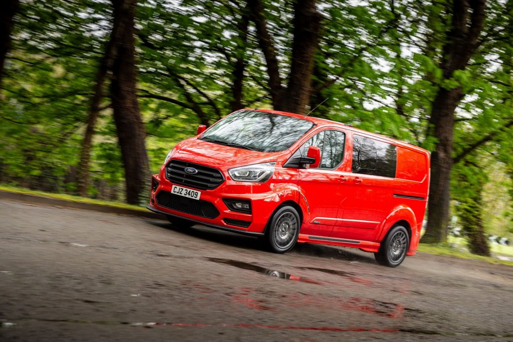 Rally-Inspired MS-RT Ford Transit Custom Is Soccer Dad’s Van | Carscoops