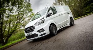 Rally-Inspired MS-RT Ford Transit Custom Is Soccer Dad's Van | Carscoops