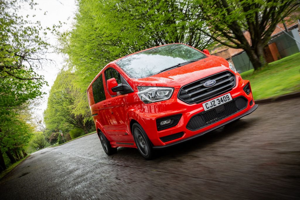 Rally-Inspired MS-RT Ford Transit Custom Is Soccer Dad’s Van | Carscoops