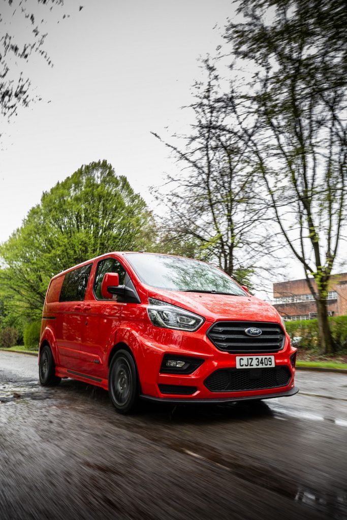 Rally-Inspired MS-RT Ford Transit Custom Is Soccer Dad’s Van | Carscoops