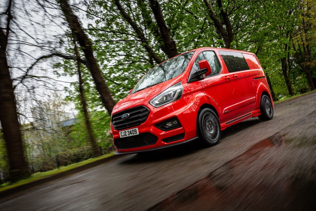 Rally-Inspired MS-RT Ford Transit Custom Is Soccer Dad’s Van | Carscoops