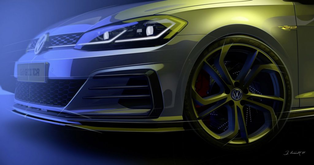 Road-Legal Volkswagen Golf GTI TCR Teased With 290PS | Carscoops