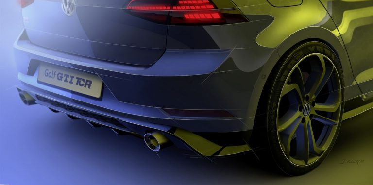 Road-Legal Volkswagen Golf GTI TCR Teased With 290PS | Carscoops