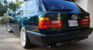 Oxford Green BMW E34 M5 Touring Is Just Pure Wagon Porn | Carscoops