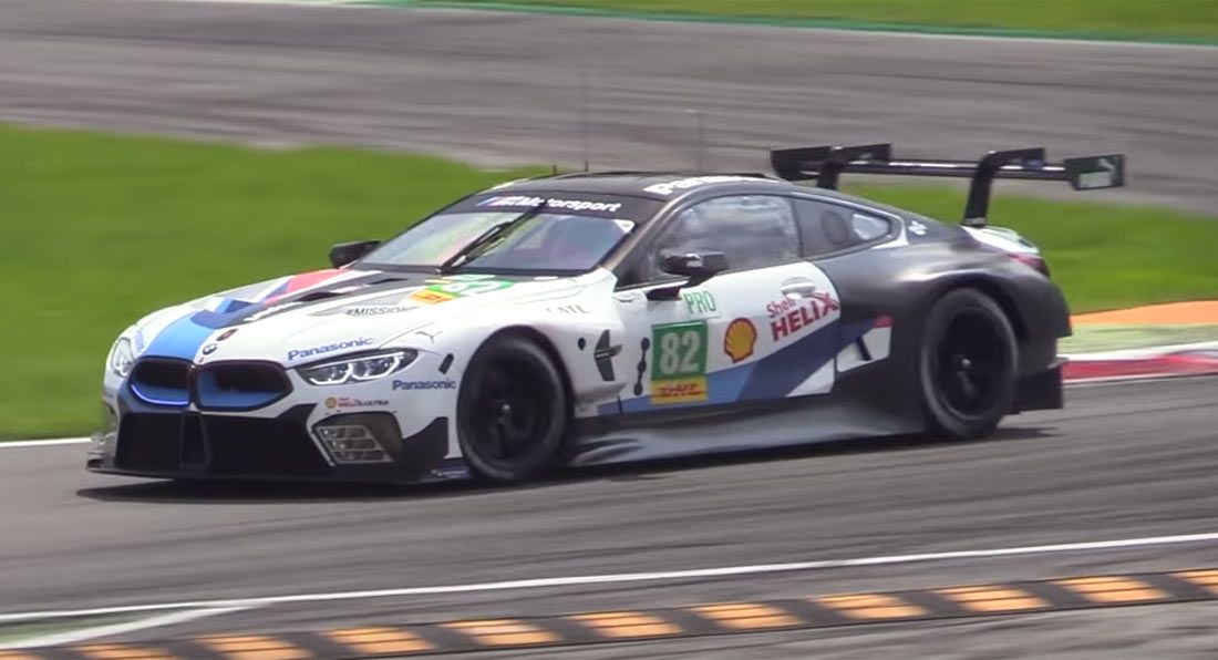 New BMW M8 GTE Shows Its Composure At Monza | Carscoops