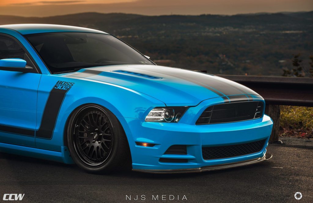 Lowered Ford Mustang Boss 302 With New Rims Is An Acquired Taste ...